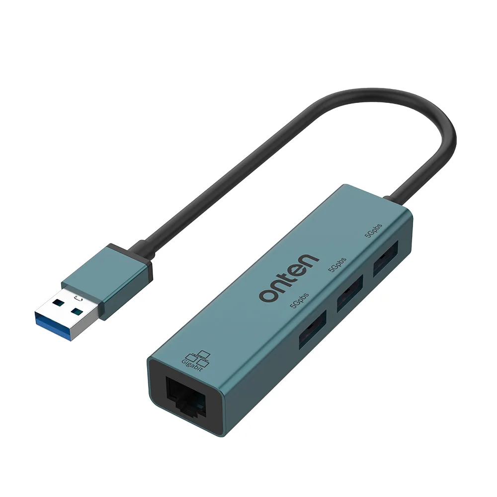 USB Type-C Hub+RJ45 Onten 5220
