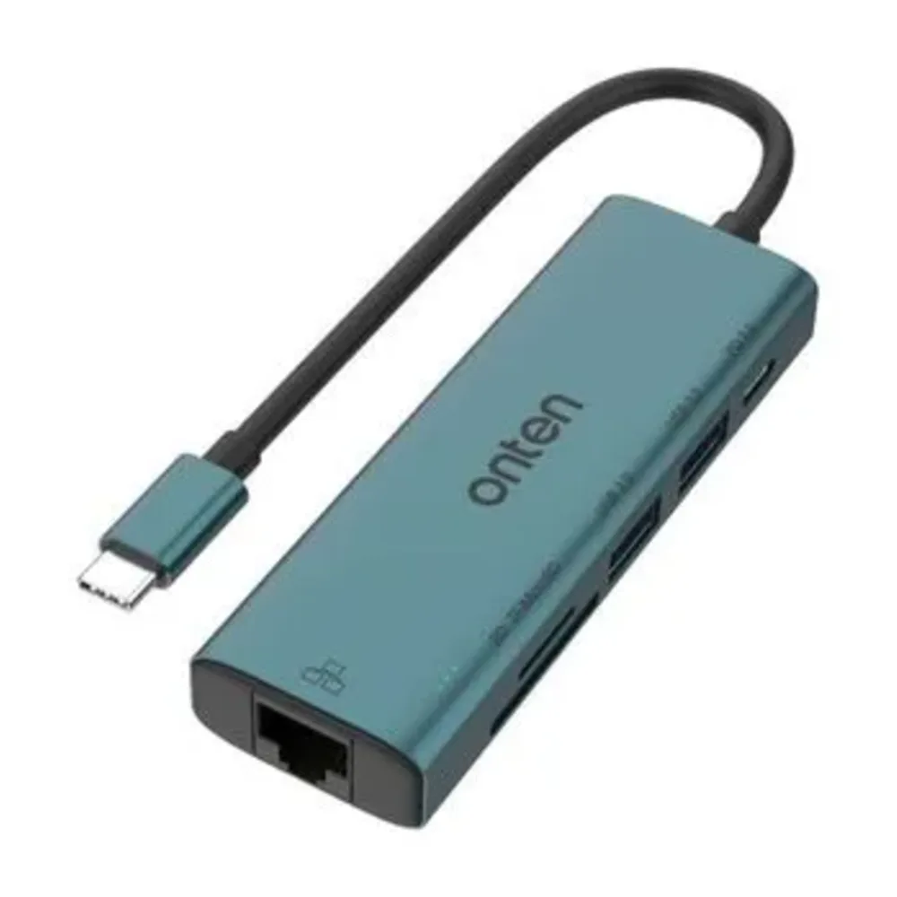 USB Type-C Hub+SD+RJ45 Onten UC122