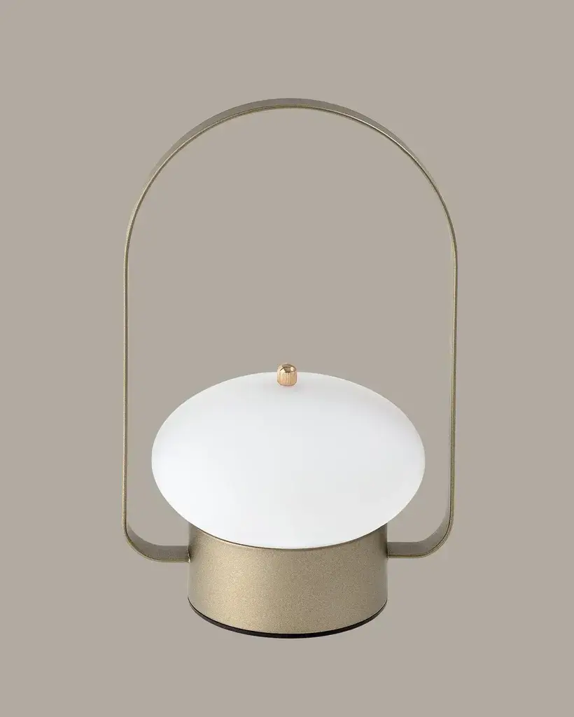 Madame Coco Stona lampa na dodir Gaia, Zlatna