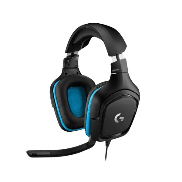 Slušalice žične gaming Logitech G432 7.1 crno/plave 981-000770