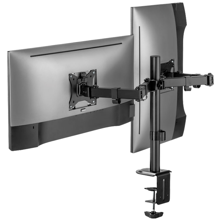 Superior Stoni nosač 17"- 32", dual - Nosač za dva LCD monitora