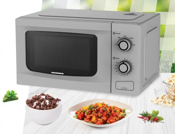Mikrotalasna pećnica HEINNER HMW-M2035SL 20l/700W/mehanička/siva