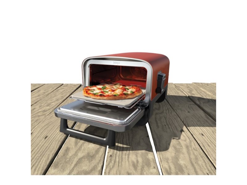 Gril NINJA OO101EU Woodfire 8u1/pica pec/2400W/crvena