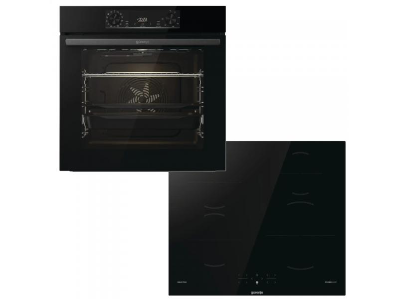 Ugradni set Gorenje Black Induction set (BOS6737E06BG+GI6401BSC)