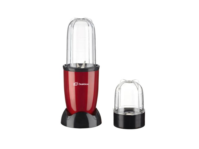 Deaktion Električni blender 400W, 2 posude, crveni