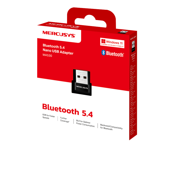 Mercusys MA530 V1.2, Bluetooth 5.4 Nano USB Adapter