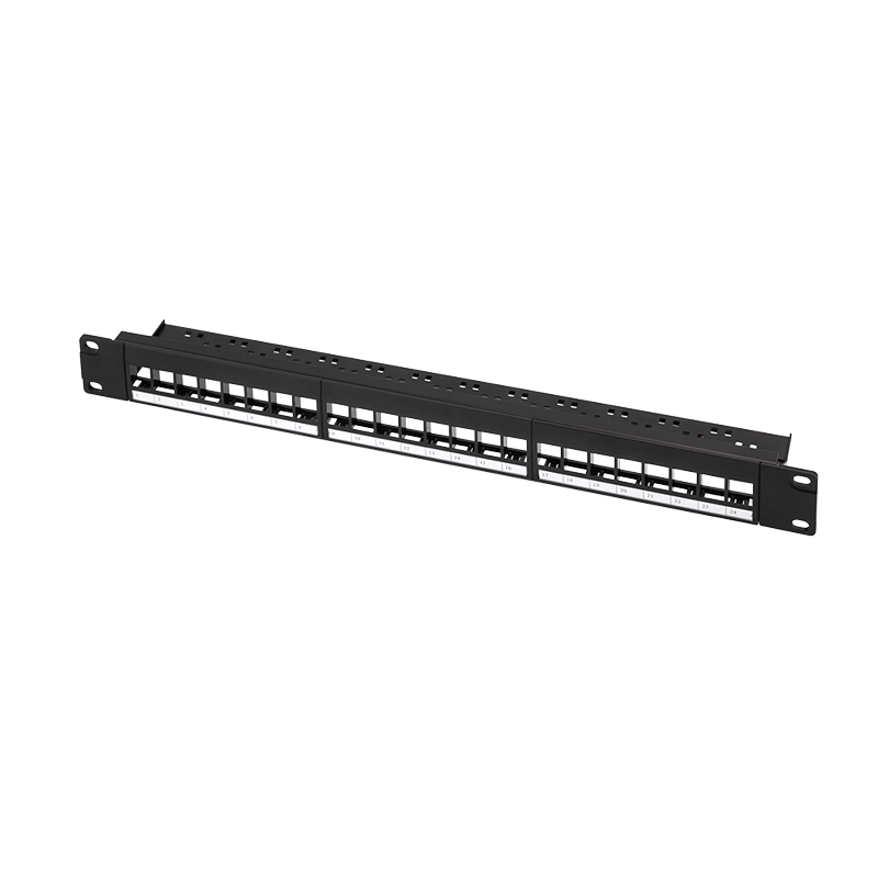 Logilink 19'' Patch Panel 1U, 24 prazan, sa nosačima kabla NK4065