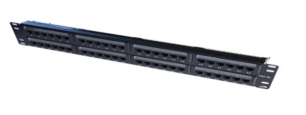 Patch panel OWIRE 19"/2U Cat6/48 port