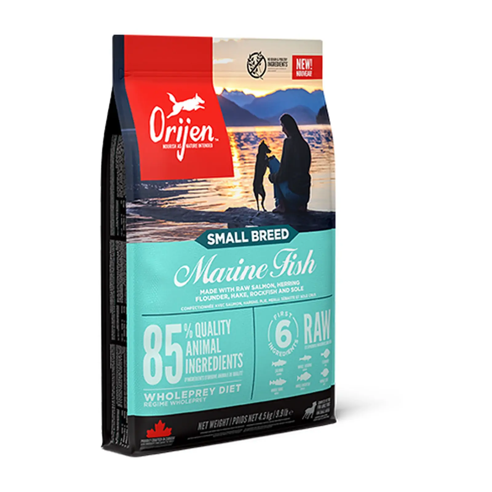 Orijen Marine Fish Small Breed granule za pse malih rasa, riba
