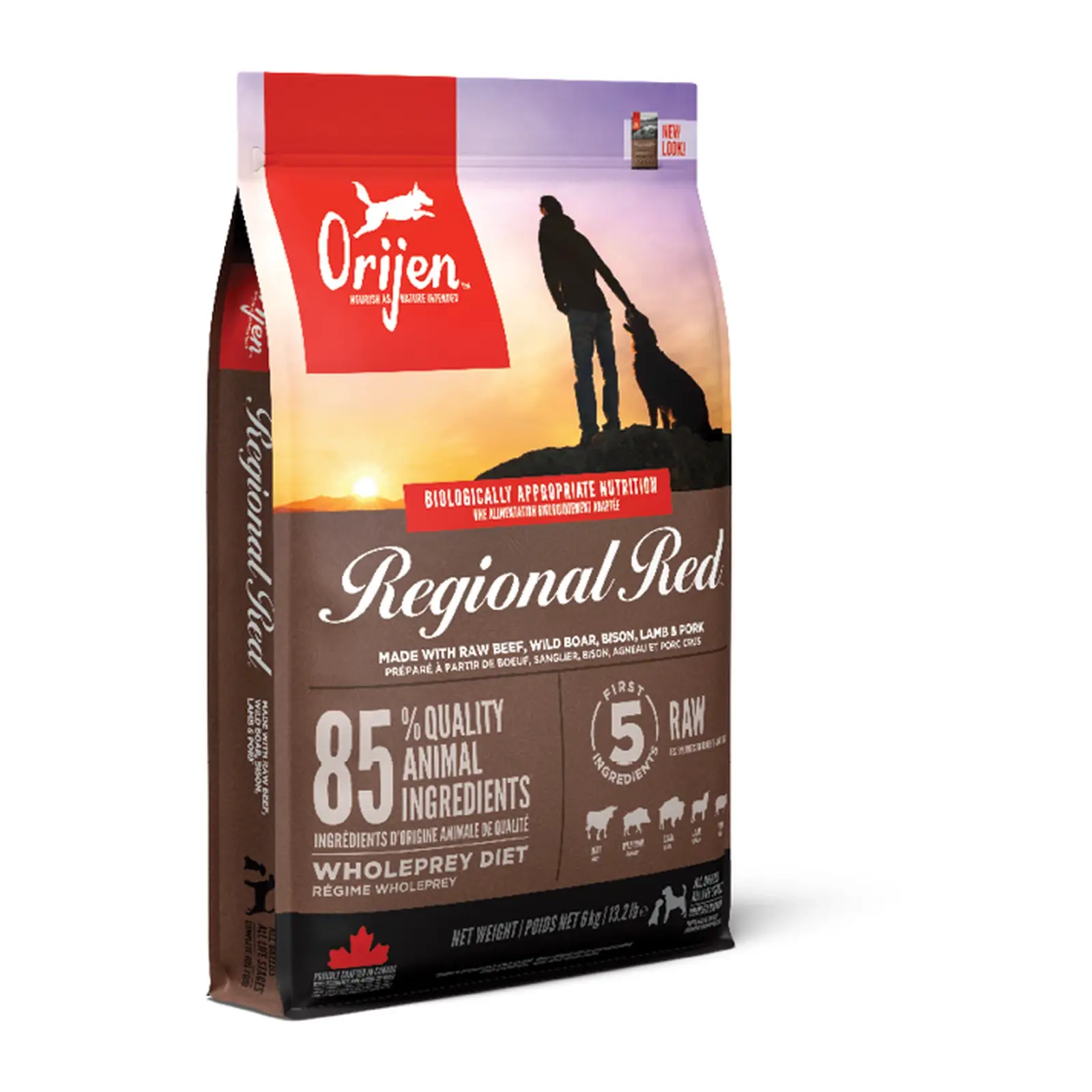 Orijen Regional Red granule za pse, govedina i jagnjetina