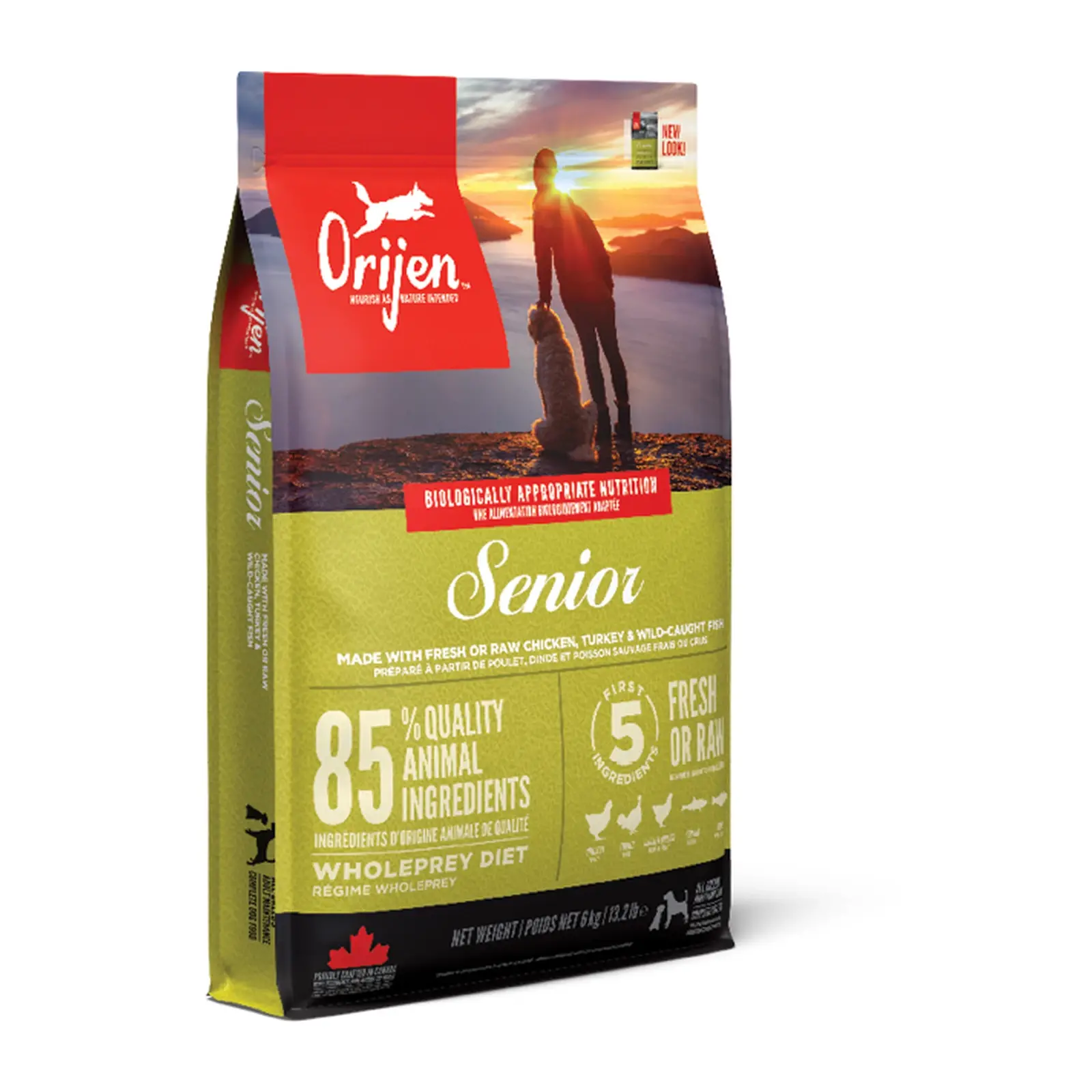 Orijen Senior granule za starije pse, piletina i riba