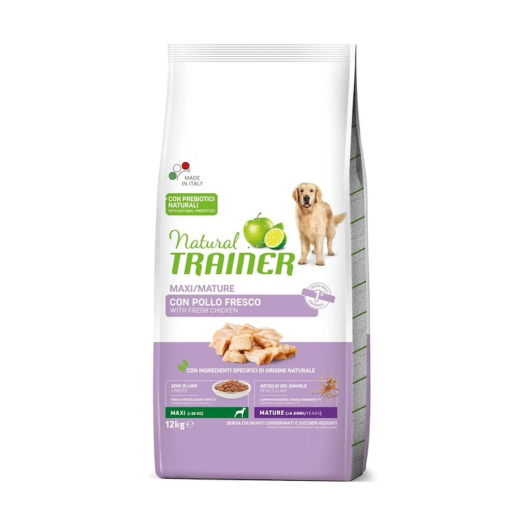 Trainer Natural granule za starije pse velikih rasa, sveža piletina