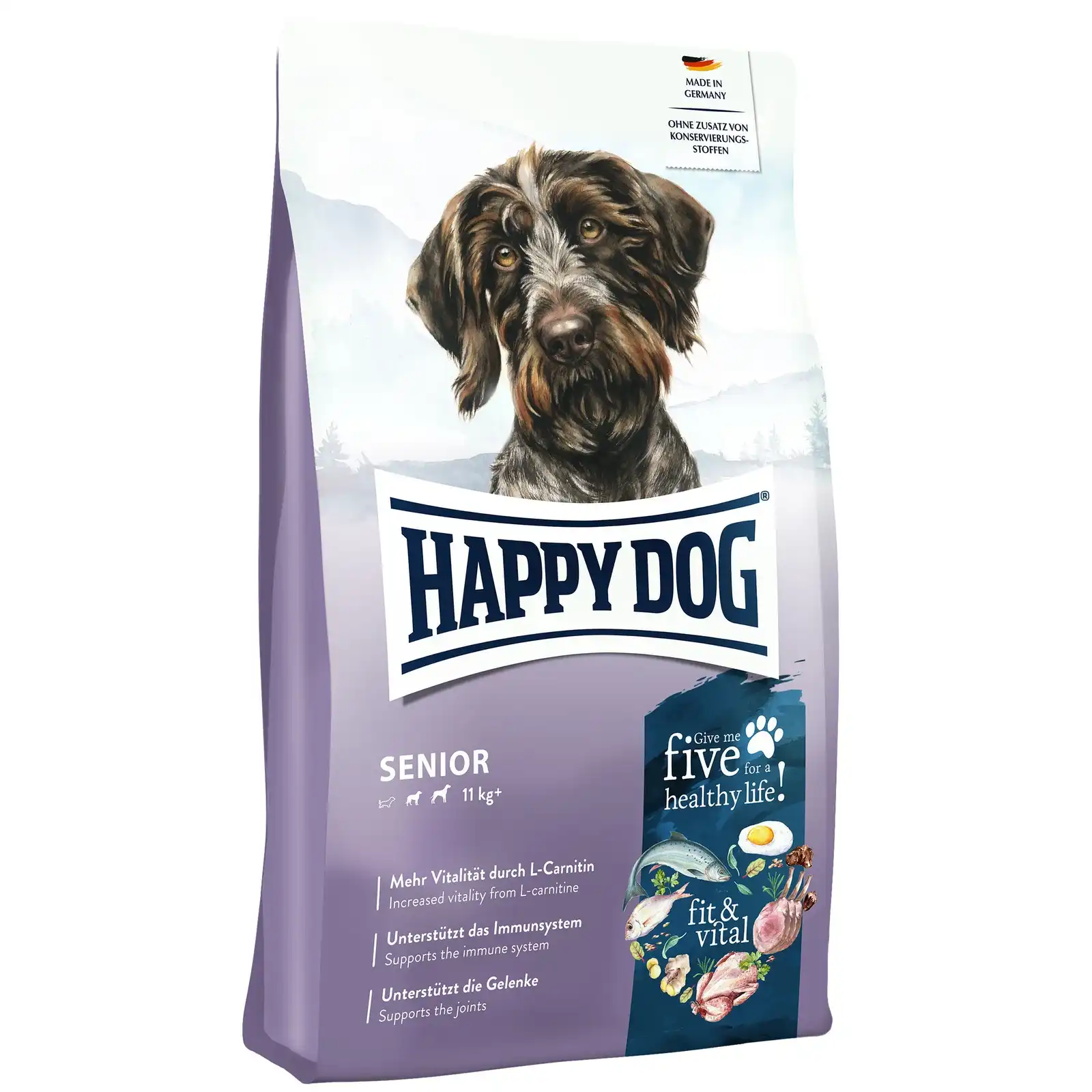 Happy Dog Senior Fit & Well hrana za starije pse — podrška u zrelim godinama