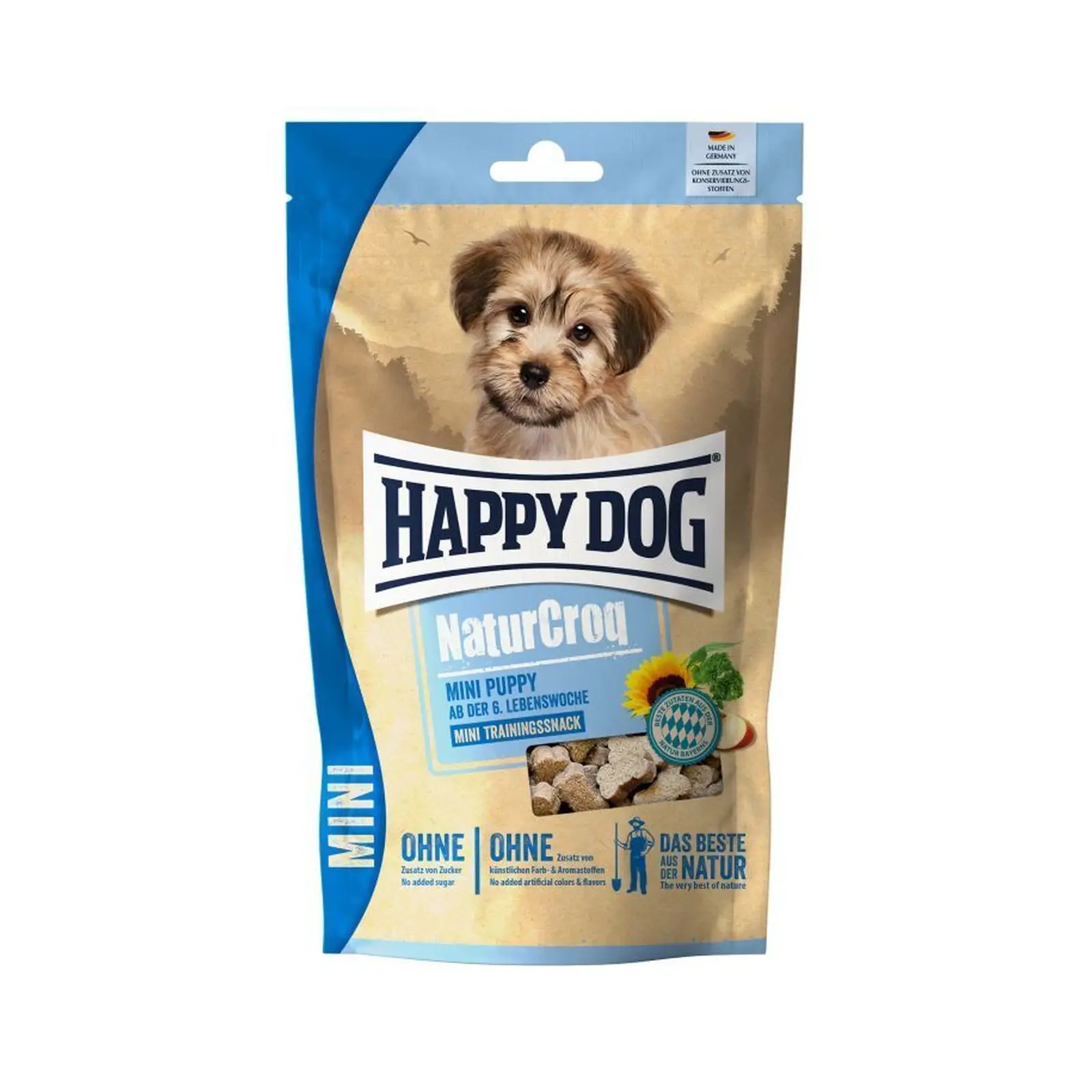 Happy Dog Mini snack NaturCroq puppy poslastica za pse — za nagrađivanje