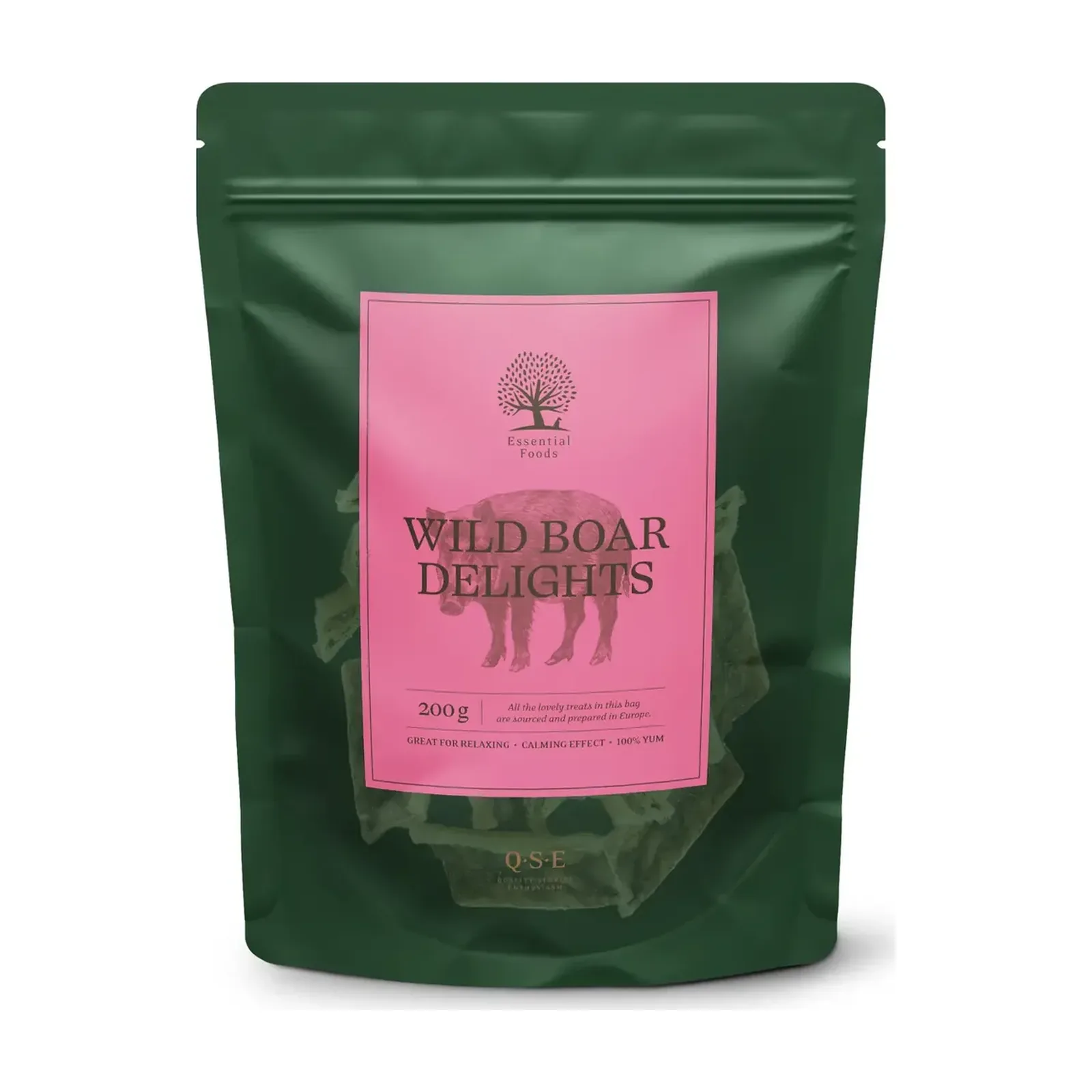 Essential Wild Boar Delights poslastice za pse, divlja svinja, 200 g
