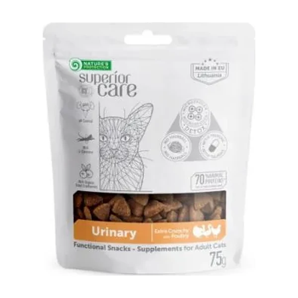 Nature’s Protection Superior Care funkcionalne poslastice za mačke — urinarni trakt, živina