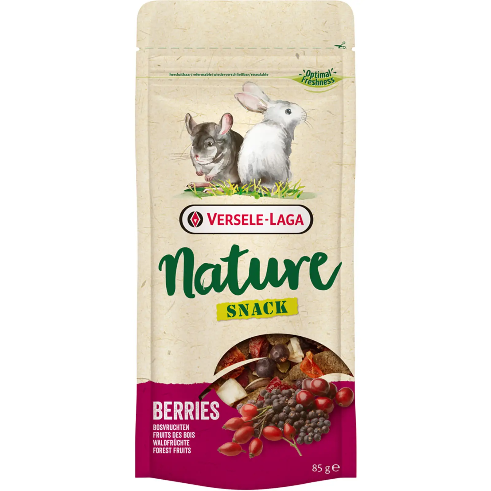 Versele-Laga Snack Nature sa bobičastim voćem za glodare — hrskava poslastica