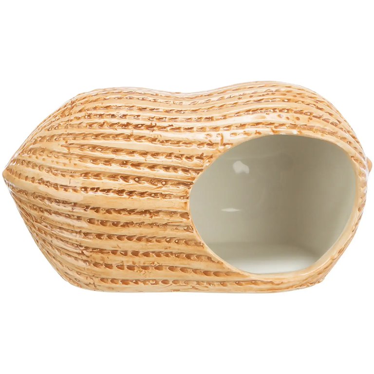 Trixie izdužena keramička kućica za miševe i hrčke, 17 × 8 × 8 cm