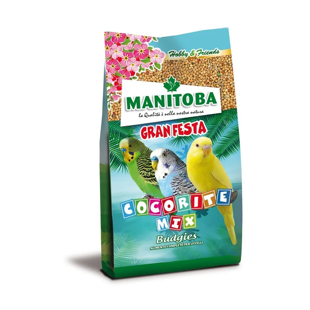 Manitoba Cocorite Mix mešavina semena sa keksom za tigrice — dopuna uz osnovnu hranu