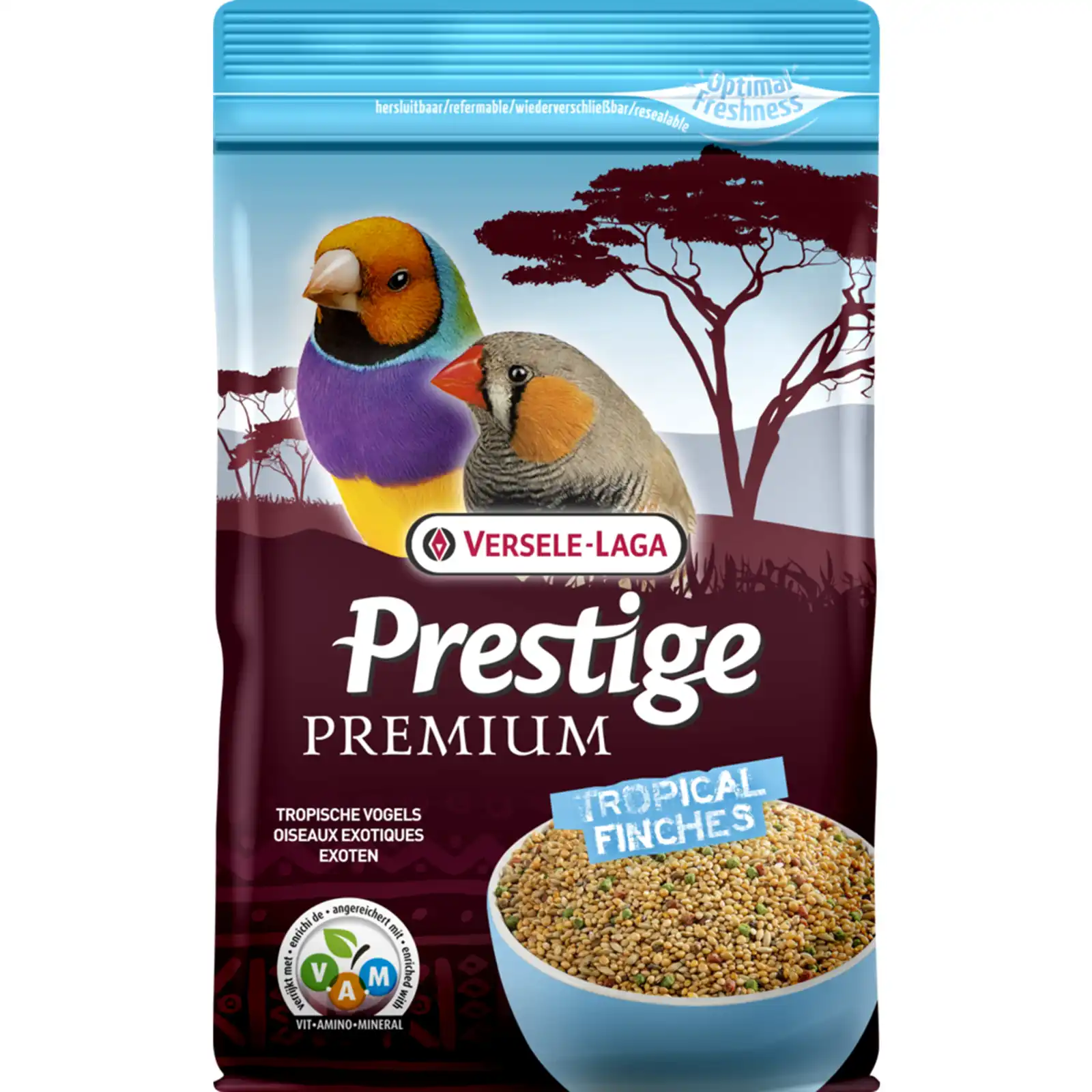 Versele-Laga Prestige Premium mešavina semena za zebe i egzotične ptice — svakodnevna ishrana