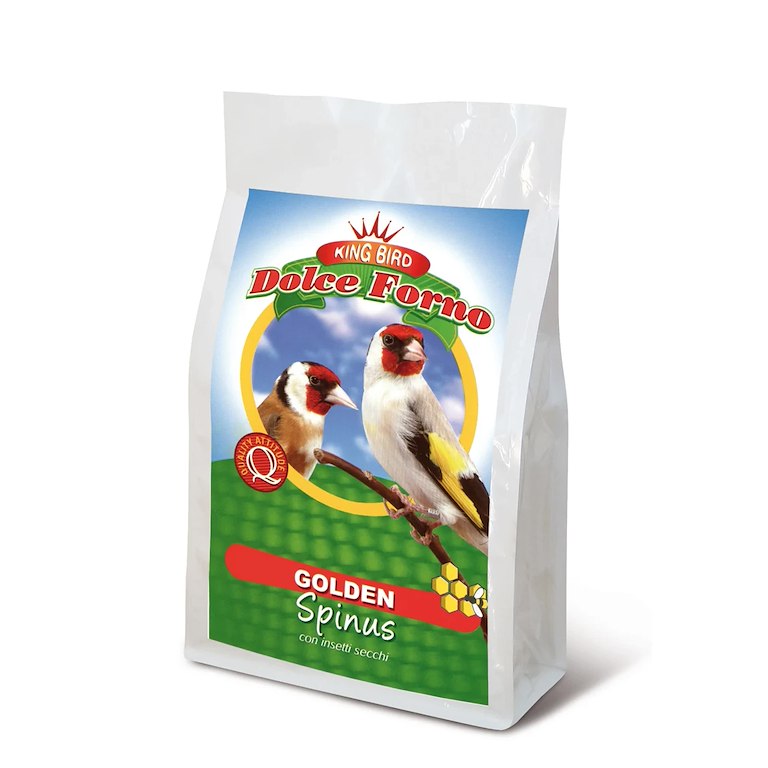 Manitoba Dolce Forno Golden Spinus meka hrana sa insektima za štiglića i čižka — odgoj mladih