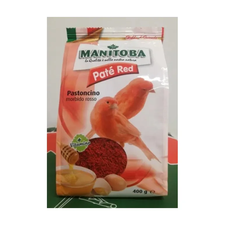 Manitoba Patee Red jaja hrana za kanarince crvenog faktora — priprema za parenje i mitarenje