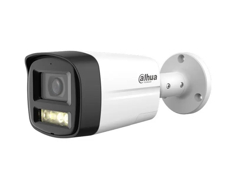 Dahua HDCVI kamera HAC-HFW1500TLMP-IL-A-0280B-S3-DIP-BLACK, 5MP, Bullet, 2.8 mm, Crna