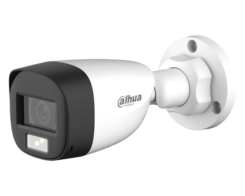 Dahua HDCVI kamera HAC-HFW1200CL-IL-A-0360B-S6, 2MP, Bullet, 3.6 mm, Bela
