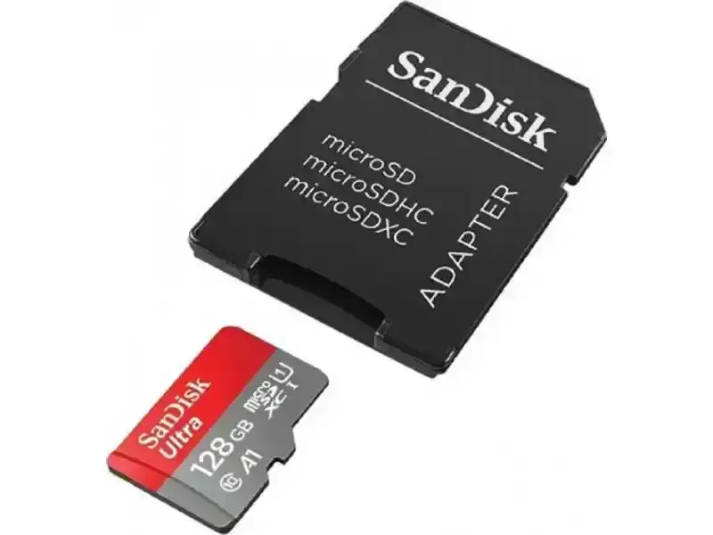 SANDISK 128GB Ultra (SDSQUAB-128G-GN6MA) memorijska kartica microSDXC class 10+adapter