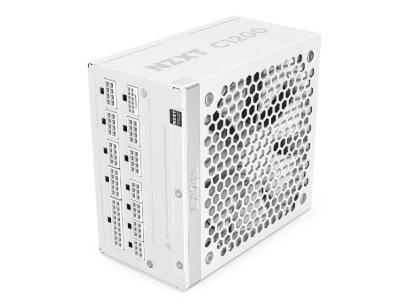 NZXT C1200 1200W ATX 3.X Gold modularno napajanje belo PA-2G2BW-EU