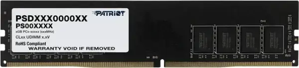 Memorija DDR4 32GB 3200MHz Patriot Signature Single Channel PSD432G32002