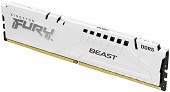 DDR5 16GB 5600MT/s [FURY BEAST], Non-ECC UDIMM, CL36 1.25V, 288-Pin 1Rx8, White, w/Heatsink, XMP & EXPO
