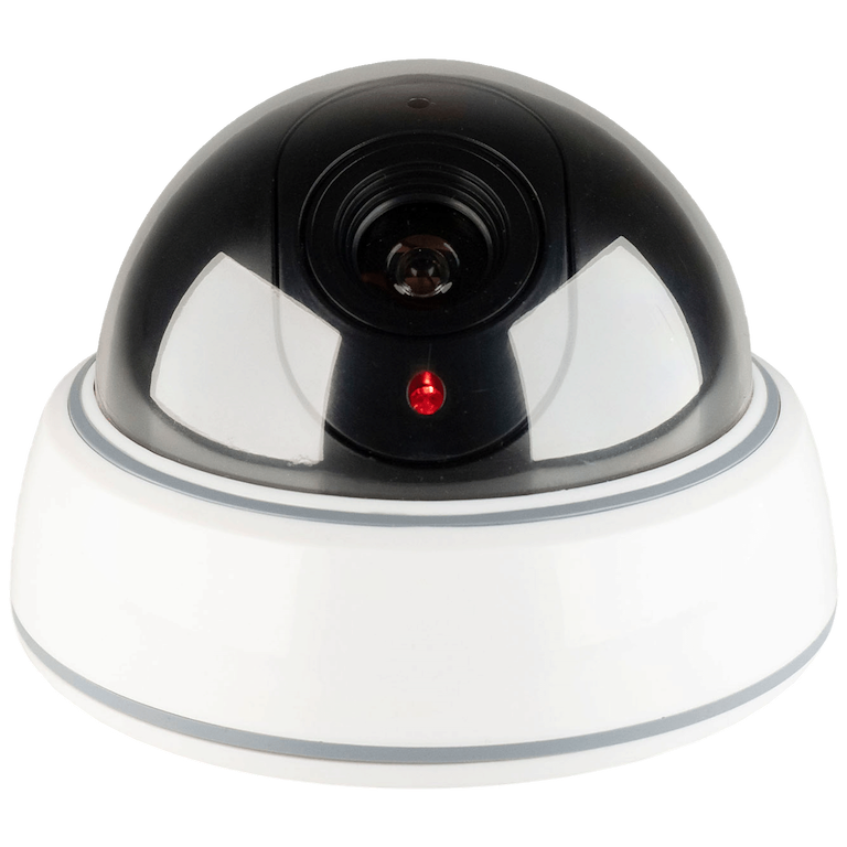 home Kupolasta lažna DOME kamera, trepćuća crvena LED dioda - HSK150