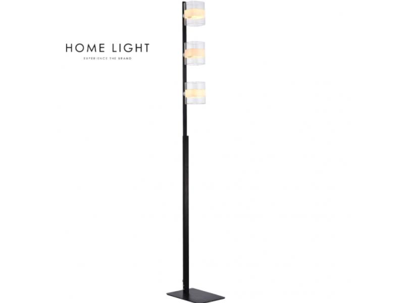 HOME LIGHT TALIA 59 PODNA LAMPA 3*E14 CRNA/HROM