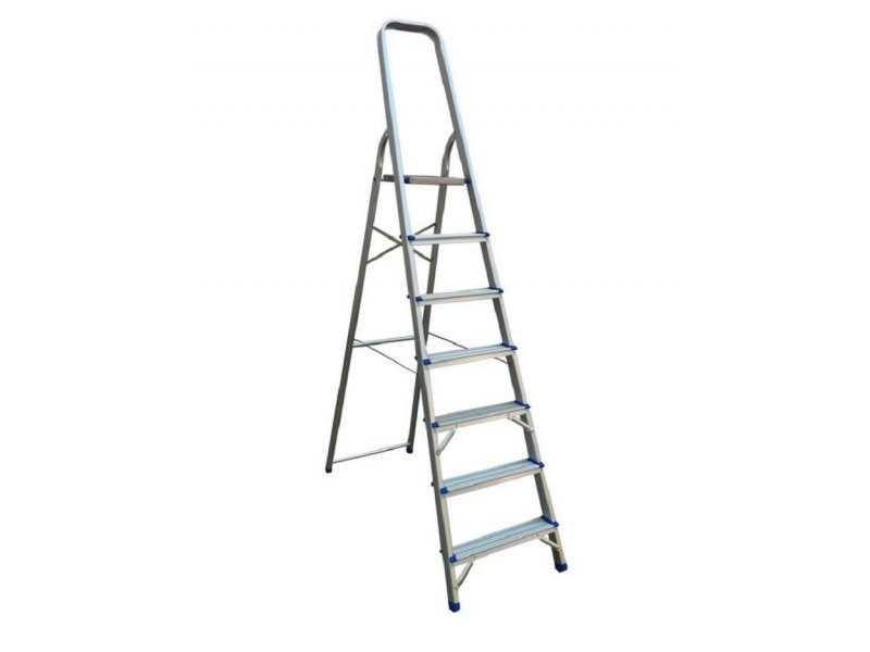Aluminijumske merdevine sa sedam stepenika Texell TM-A137