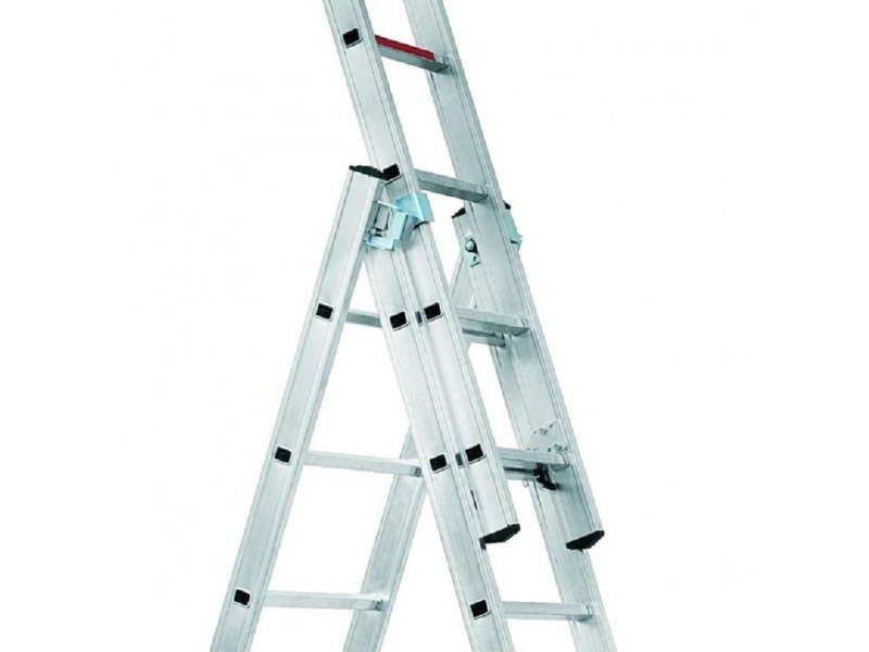 Merdevine aluminijumske profesional 3 x 14
