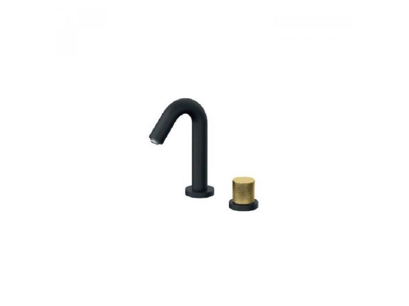 Rosan S2 Black-Gold baterija podgradna za lavabo jednoručna (070200017)
