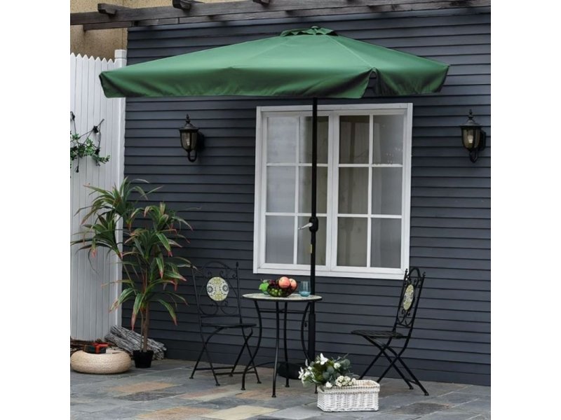 ModernHome Veliki pravugaoni suncobran Green