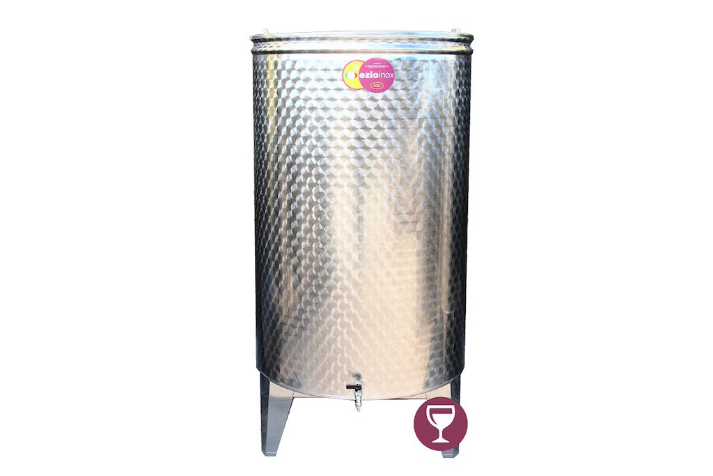 Inox bačva 620 L za vino - sa slavinom