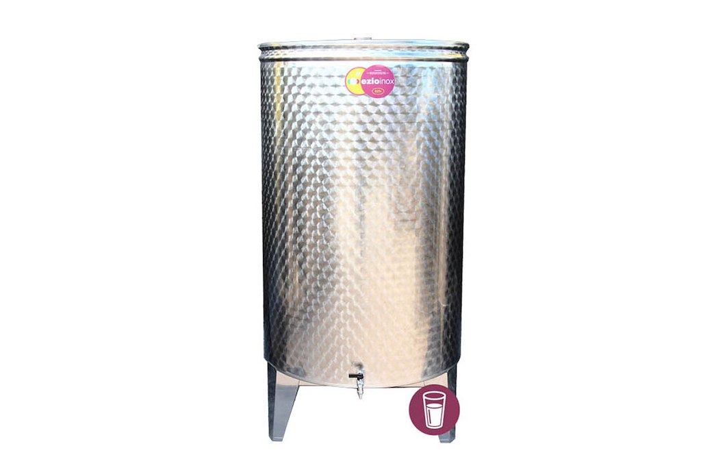 Inox bačva 620 L za rakiju - sa slavinom
