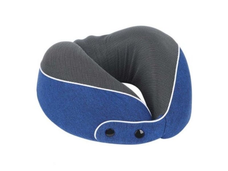 MOYE MOYE Memory Foam Neck Pillow - Blue