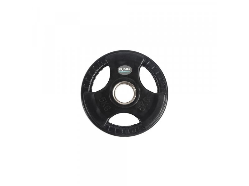 RING Olimpijski tegovi gumirani 2x5 kg-RX WP015-5