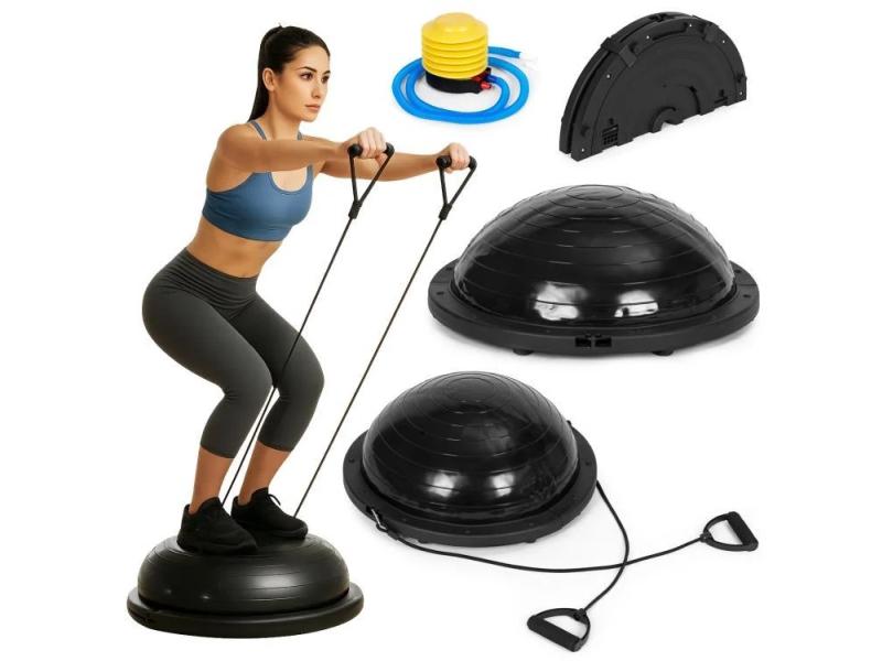 ModernHome Balans platforma sa ekspanzerima, Half Ball balans trener + pumpa