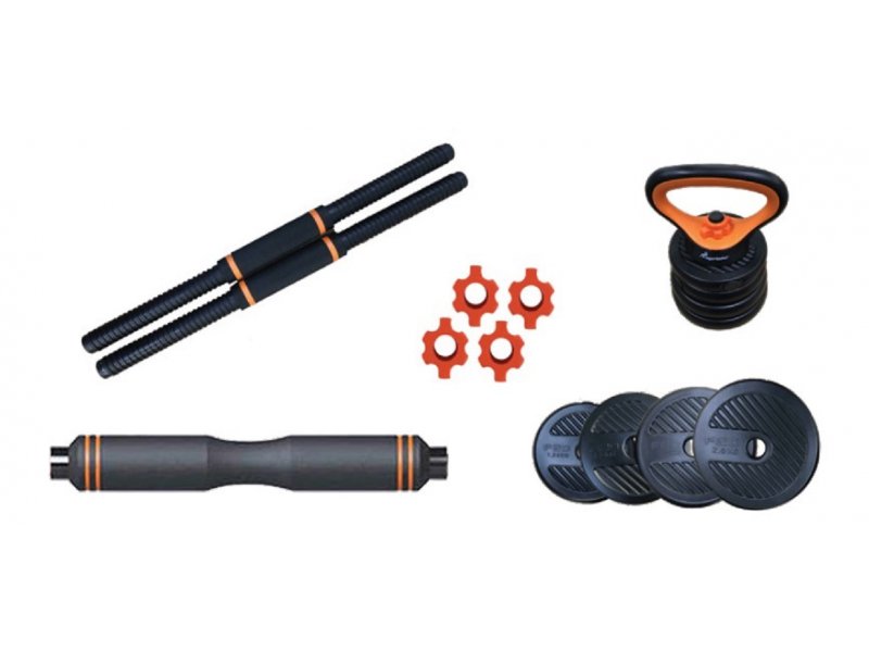 CAPRIOLO Set tegova + šipke 20kg uni