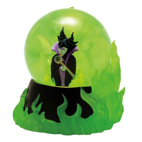 Disney Showcase Maleficent svetleća snežna kugla, 14 cm