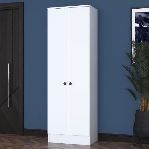 Hanah Home garderober za predsoblje P6 M14 2576, 59,8 cm, beli