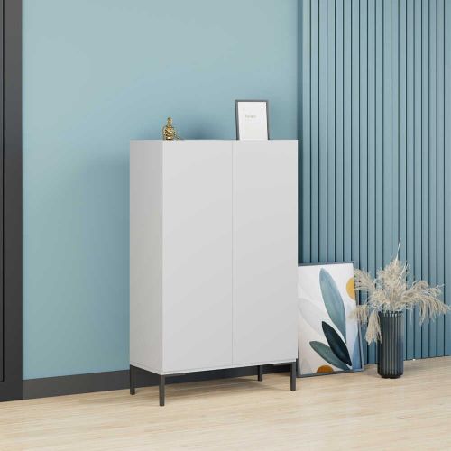 Hanah Home višenamenski ormarić Shc-820-Dd-1, 72 cm, beli