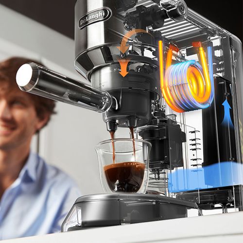 DeLonghi Dedica Style EC685.M ručni aparat za espresso 15 bar srebrni