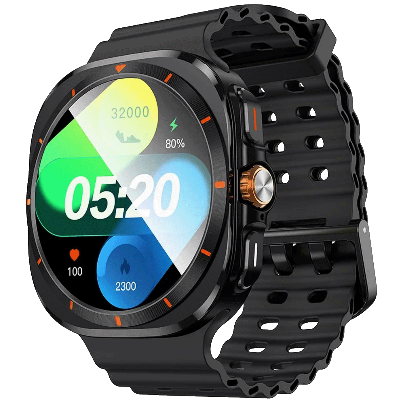 hoco. Pametan sat, 1.5" ekran, Bluetooth, IP67 - Y29 Black