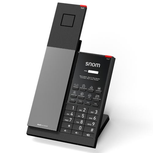 Snom HD351W hotelski IP DECT telefon sa bežičnom slušalicom, Wi-Fi, PoE